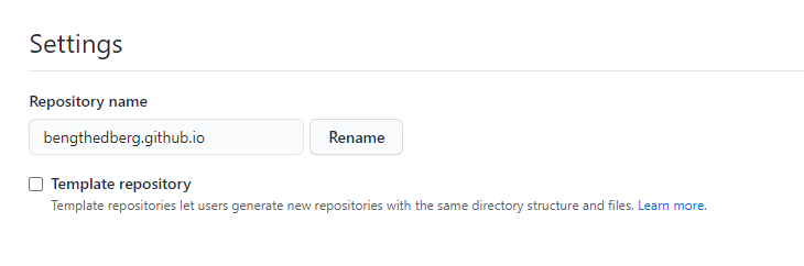 Use GitHub Pages as Static WebSite | Simply Software Development